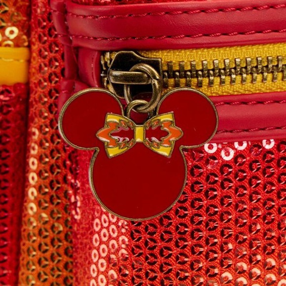 Loungefly | Bags | Loungefly Disney Fall Sequin Minnie Mouse Ombre Mini ...